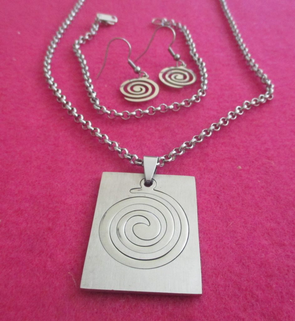 Spiral 3mm Roly Poly Set - Beautiful Steel Jewelry